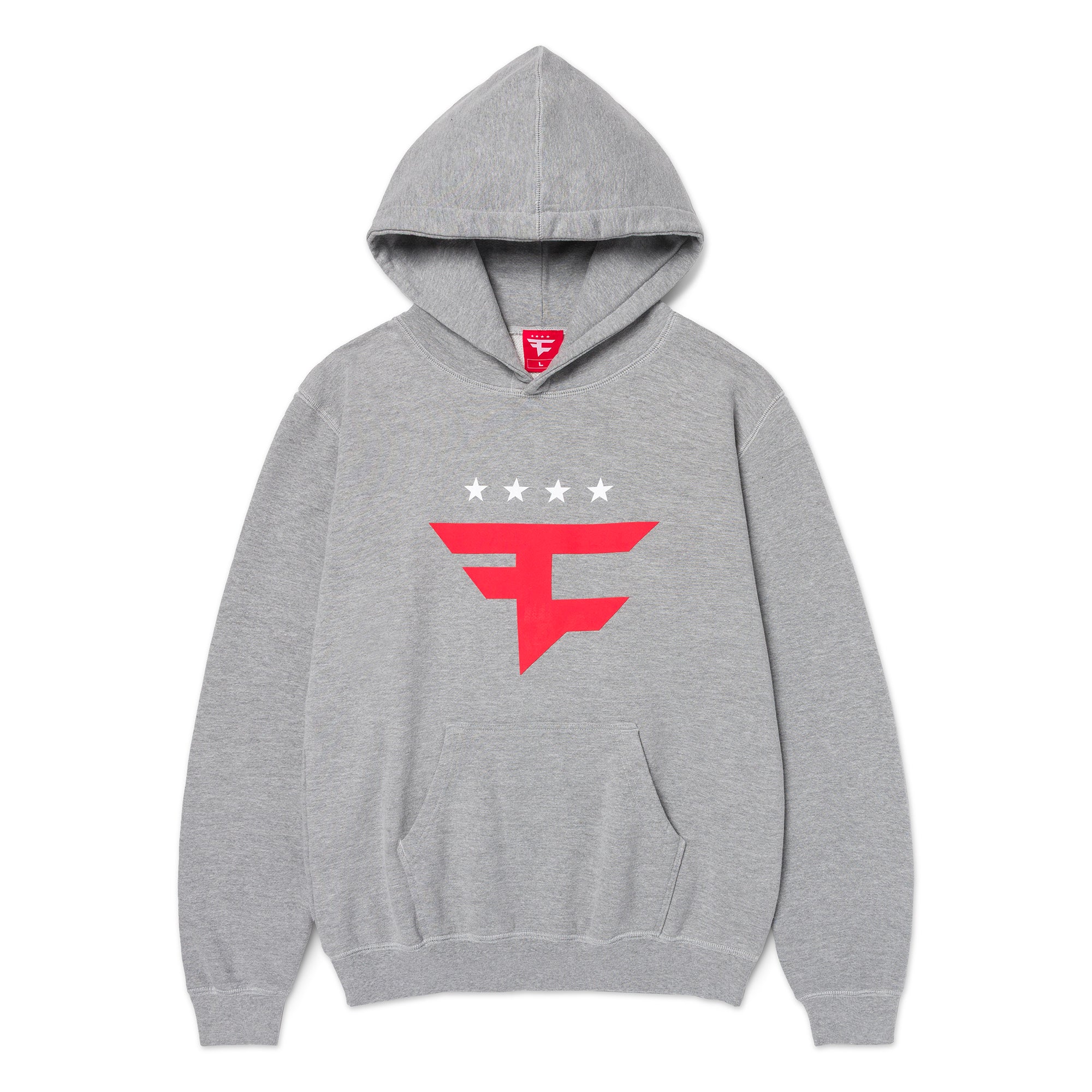 Four Star HD Hooded Sweatshirt (Heather Grey) – FaZe Pro Shop