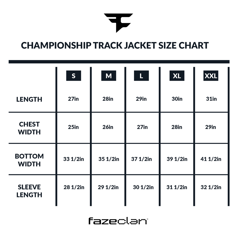 Championship Track Suit – FaZe Pro Shop
